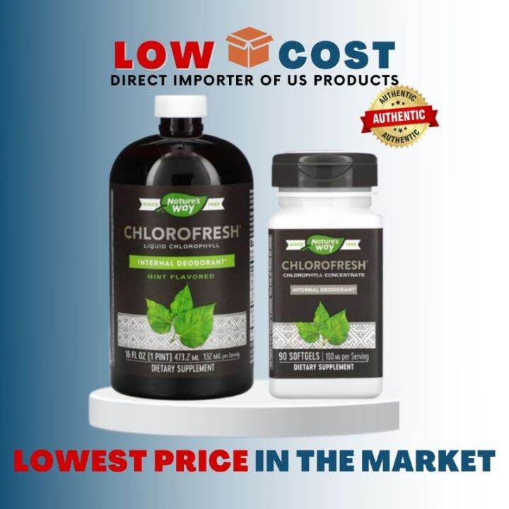 Low Cost PH | Nature's Way Chlorofresh, Liquid Chlorophyll Unflavored ...