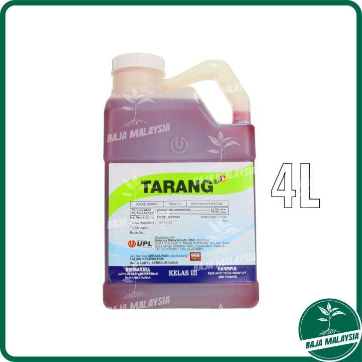 UPL Tarang 4 Liter Glufosinate-Ammonium 24.5% Racun Rumpai Rumput ...
