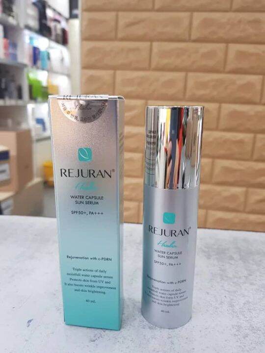 Rejuran Healer Water Capsule Sun Serum 40ml SPF50 PA+++ | Lazada