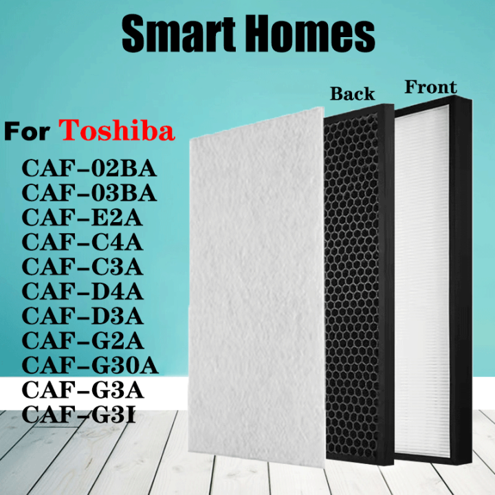 Air Filter HEPA Filter model CAF-E2A for Toshiba Air Purifier model CAF ...