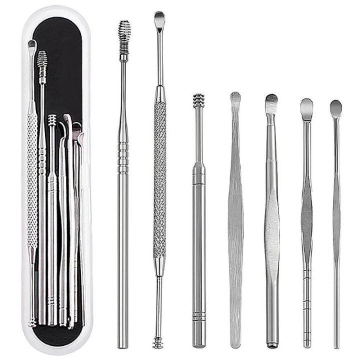 Korek Kuping Besi Stainless Stell 7 PCS | Lazada Indonesia