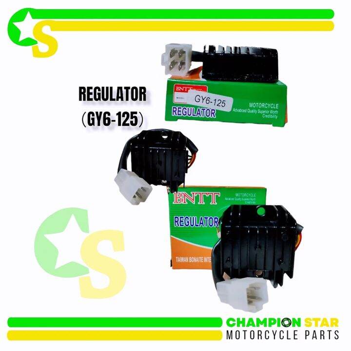 MOTORCYCLE PARTS RECTIFIER/REGULATOR FOR GY6 | Lazada PH