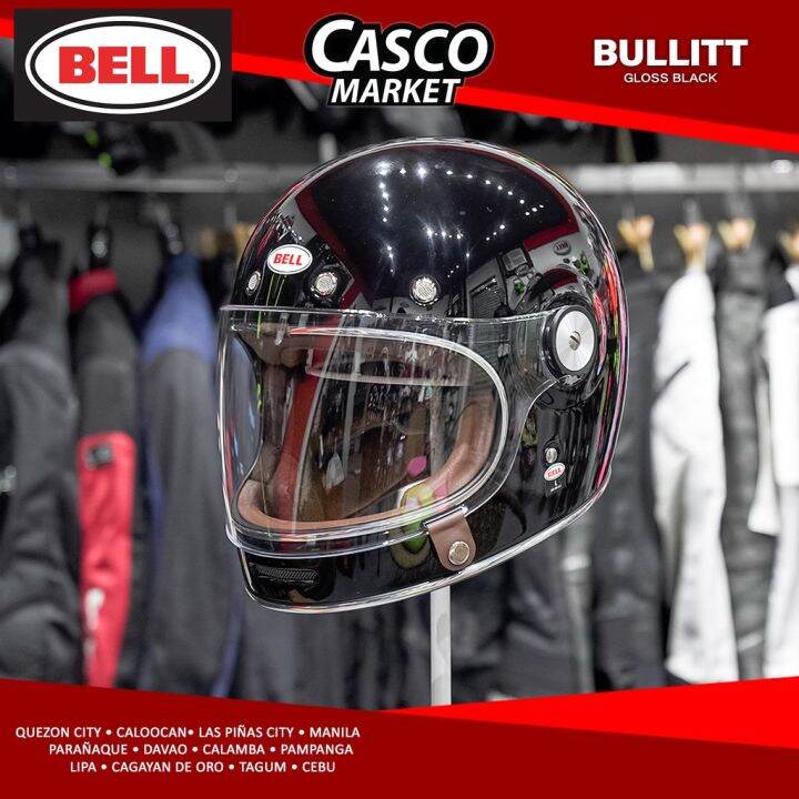 BELL BULLITT MODERN CLASSIC FULL FACE SINGLE VISOR HELMET | Lazada PH