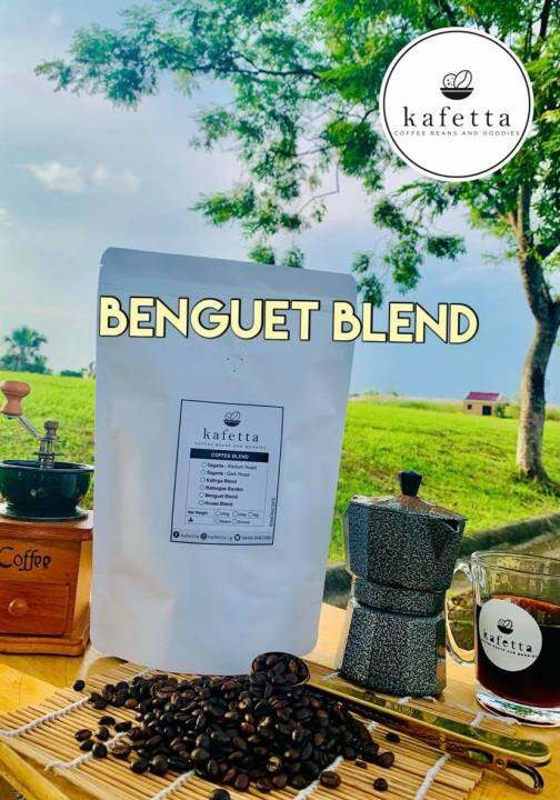 Kafetta Benguet Blend-Dark Roast- 250g/ 500g/ 1 kg- Freshly Roasted ...