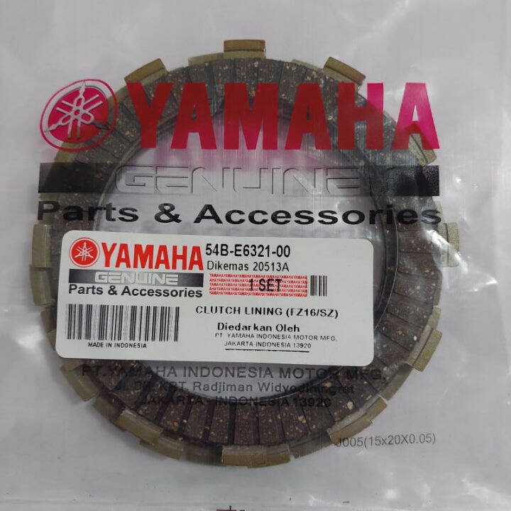 [KV] Yamaha FZ16 CLUTCH LINING 54B-E6321-00 - Genuine part from ...