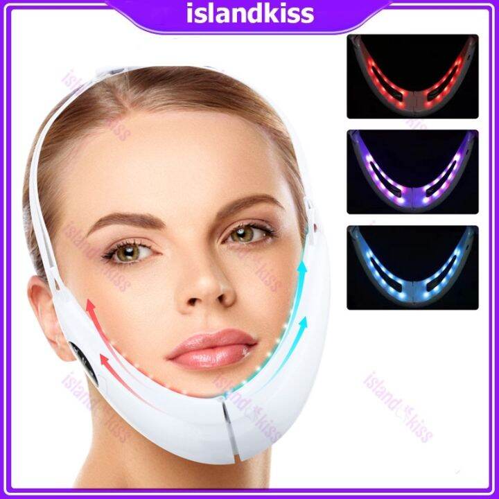 Micro-Current V-shape Face Lifter Lift Tighten Reduce Double Chin ...