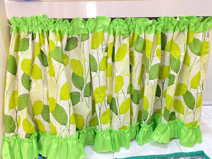 98 pesos curtain pang lababo | Lazada PH