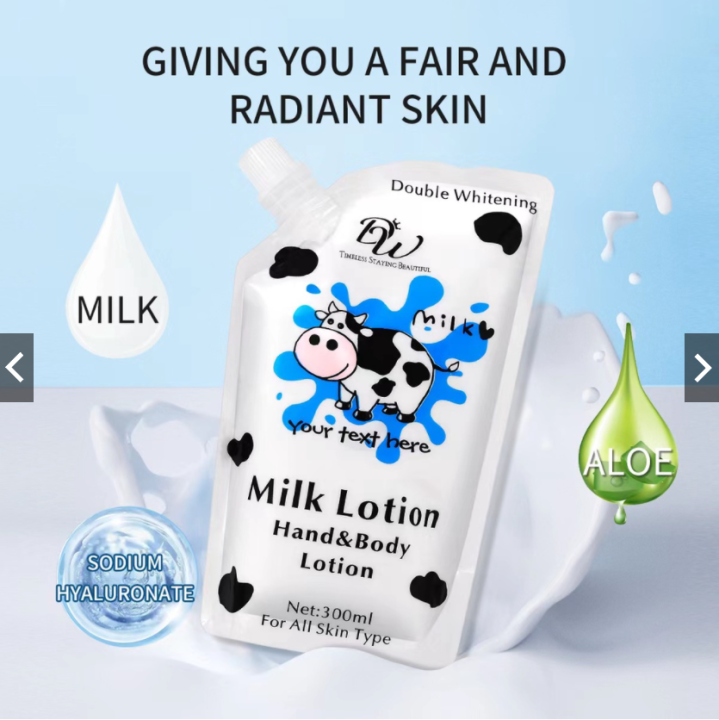 Fly Word 3 bottle DW Milk Whitening Hand&Body Lotion 300ml" | Lazada PH