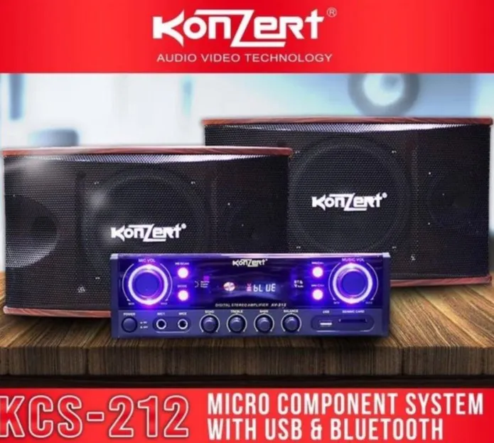 KONZERT KCS-212 MICRO COMPONENT SYSTEM | Lazada PH
