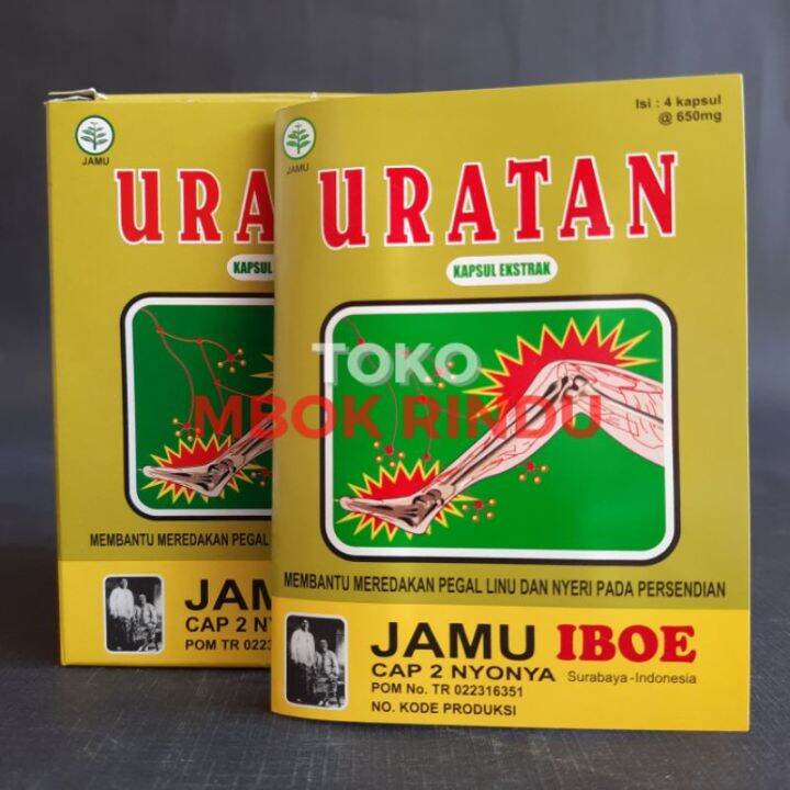 Jamu Iboe - Kapsul Uratan Meredakan Pegal Linu dan Nyeri Persendian ...