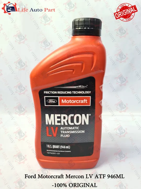 ORIGINAL Ford Motorcraft Mercon LV ATF 946ML Ford Ranger T6 / T7 2.2/3. ...