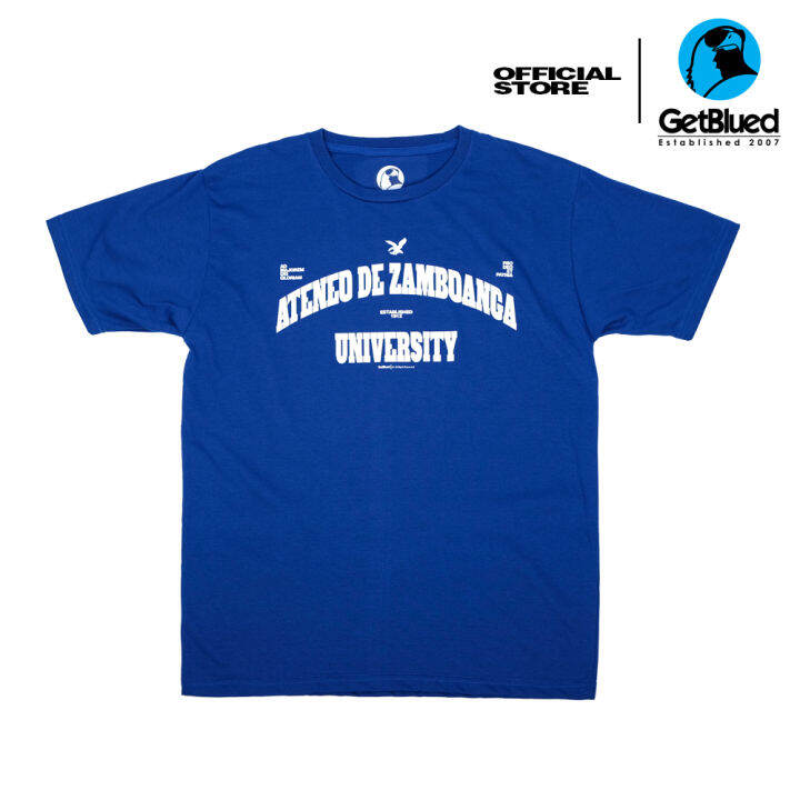 GetBlued One Ateneo 2023 Ateneo De Zamboanga University Royal Blue T ...