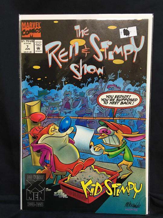 Ren And Stimpy Show 7 Published Jun 1993 by Marve l COmic Book Comic ...