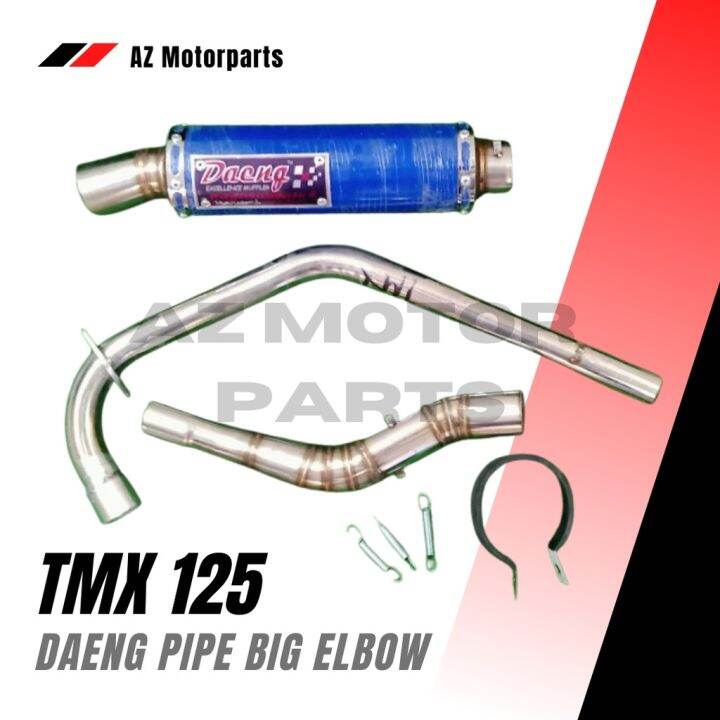 Daeng Pipe for TMX 125/155 (Big Elbow) 44mm | Lazada PH