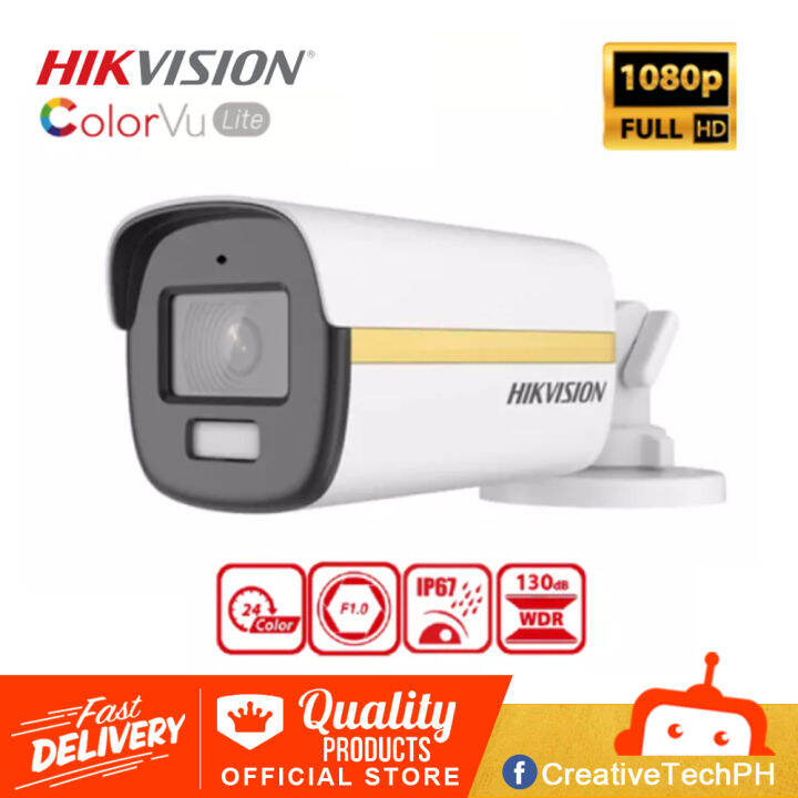 HIKVISION ColorVu 4In1 2MP Weatherproof Full Time Color CCTV Bullet ... HIKVISION ColorVu 4In1 2MP Weatherproof Full Time Color CCTV Bullet ...