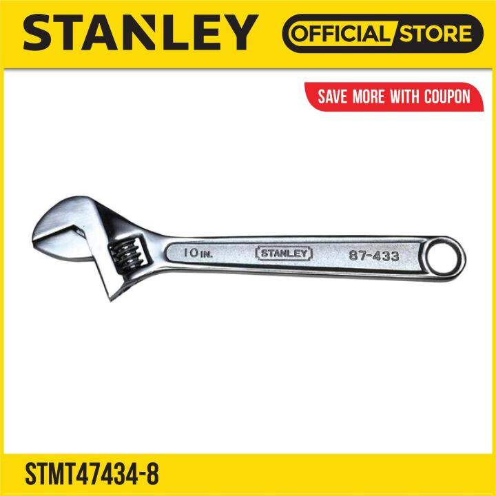 Stanley STMT87434-8 (87-434-1) Chrome Adjustable Wrench 12in 300mm | Lazada