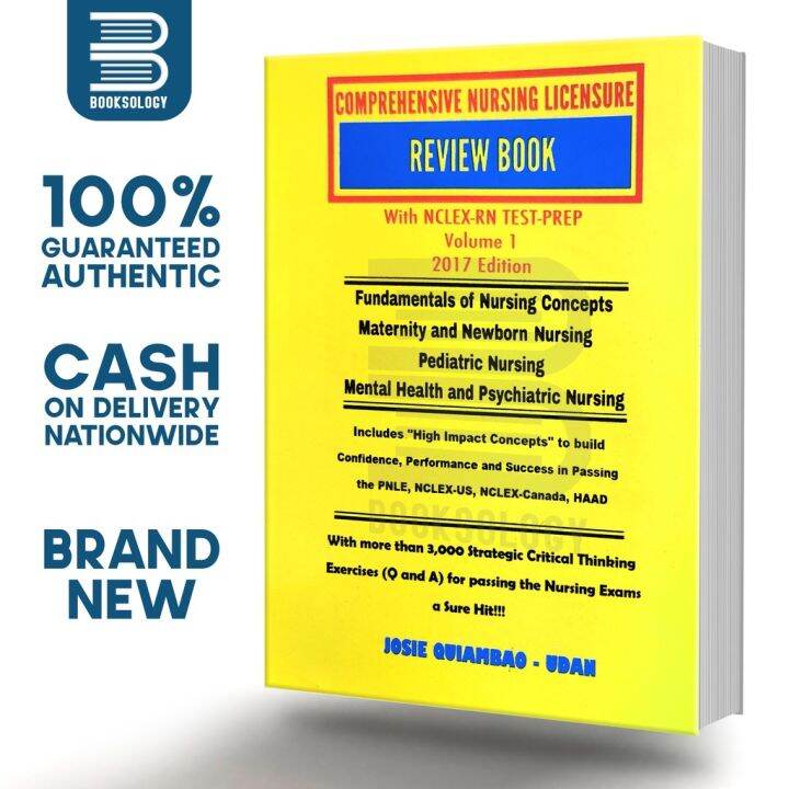 BOOKS COMPREHENSIVE NURSING LICENSURE REVIEW BOOK (Volume 1) 2017 ...