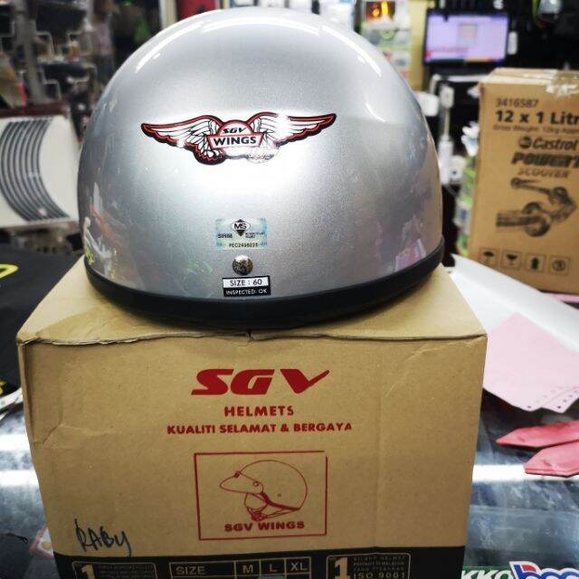 SGV WING HELMET STENG with SIRIM | Lazada