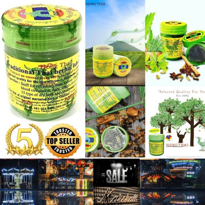 Hong Thai Inhaler 100 Thailand Original Hong Thai Traditional Thai ...