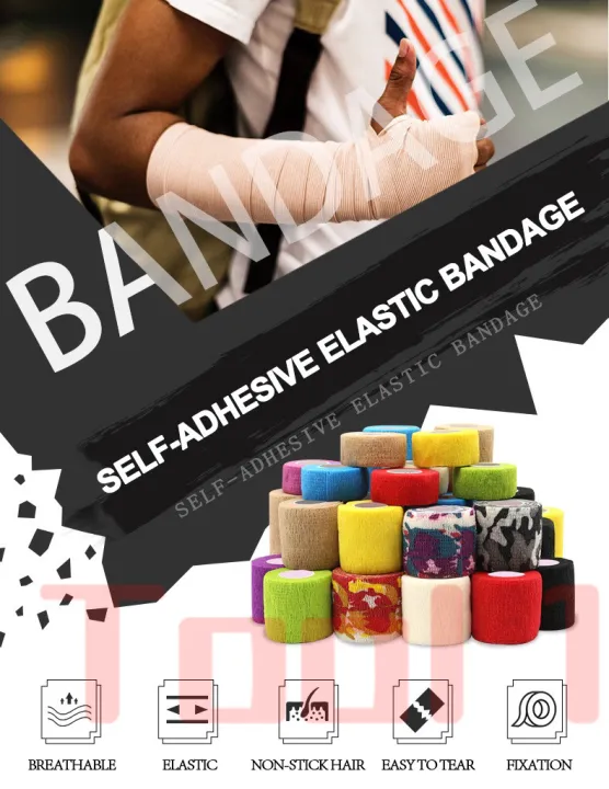 Tool 1 14 Color Multifunction Bandage Pet bandage Wraps Elastic ...