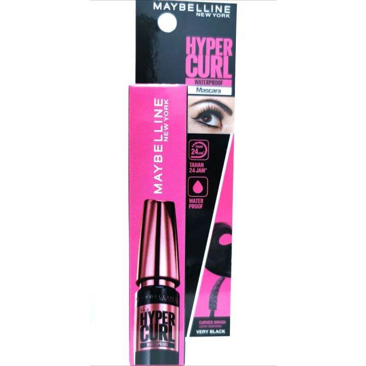 MAYBELLINE HYPER CURL Waterproof Maskara/Maskara Mybelline/MASKARA ...