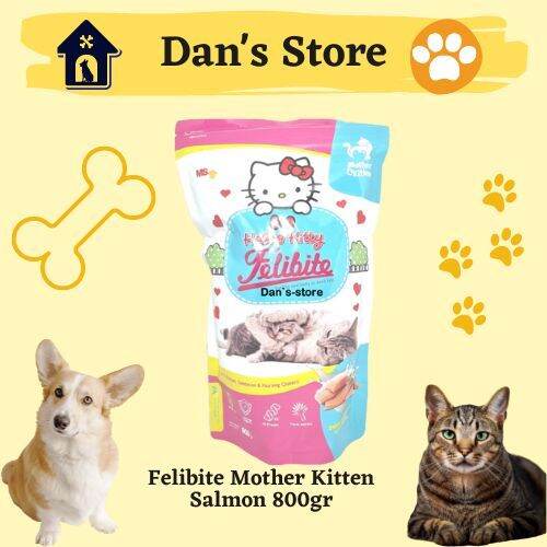 Felibite Mother Kitten Salmon 800gr - Makanan Kering Kucing Freshpack ...