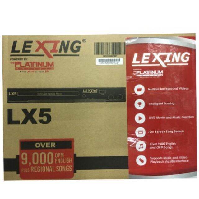 Karaoke dvd LEXING LX-5 with mic | Lazada PH