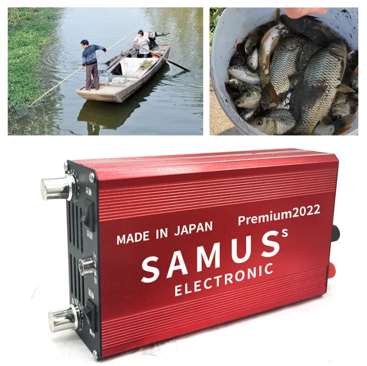 Made In Japan Samus New Inverter 2000W Mini DC12V Electric Fish Shocker ...