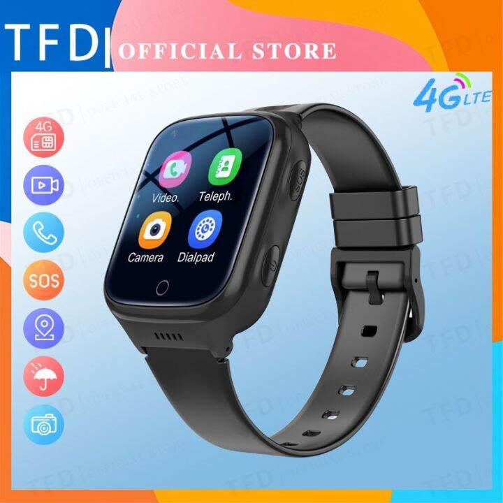 Kids 4G Smart Watch 1000mAh SOS GPS Location Video Call WiFi Sim Card ...
