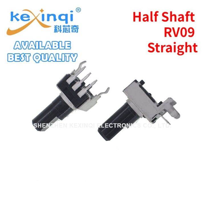 10pcs Half Shaft RV09 Long Shaft Vertical Straight Pin Bent Pin ...