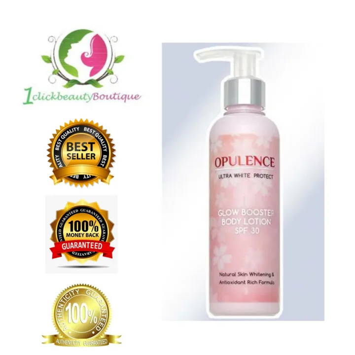 Opulence Glow Booster Whitening Body Lotion SPF 30 200ml Ultra White ...