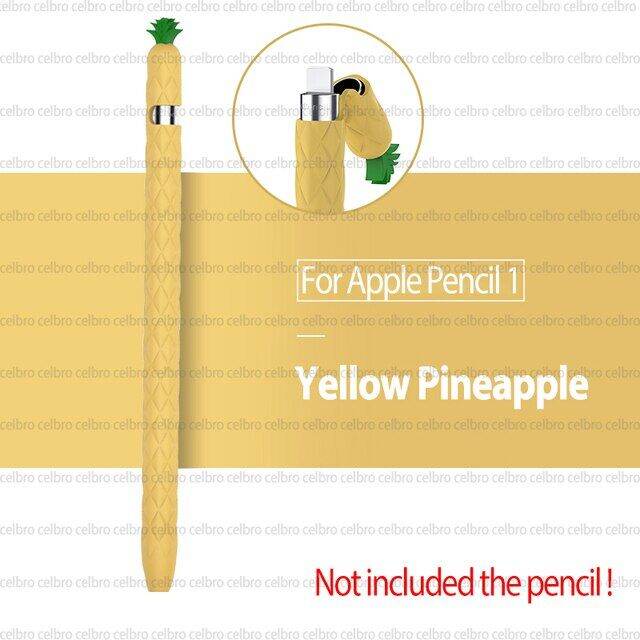 yingke Soft Pineapple Silicone Sleeve For Pencil 1 Pencil 2 Pencil Case ...