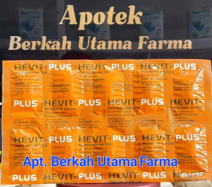 Hevit Plus Strip Isi 10 Tablet | Lazada Indonesia