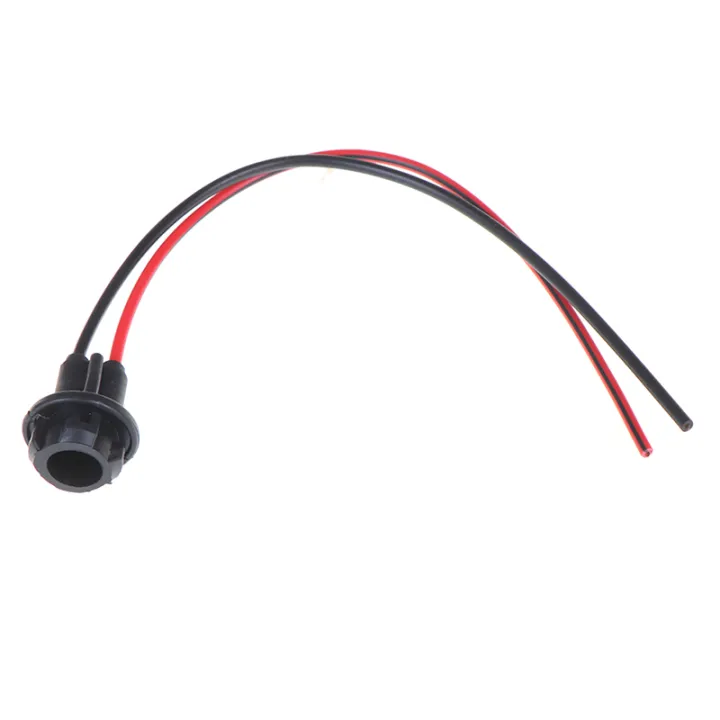 บ้านอัศวิน🏍Fanghui 2Pcs หลอดไฟซ็อกเก็ต T10 W5W ยางนุ่มซ็อกเก็ตหลอดไฟ ...