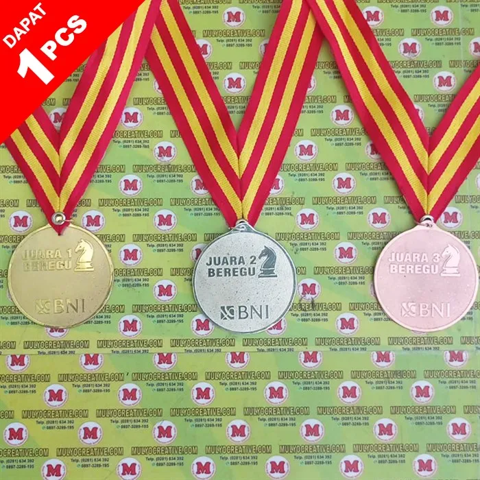 Medali Kejuaraan Medali Perlombaan Medali Warna Emas Perak Perunggu ...