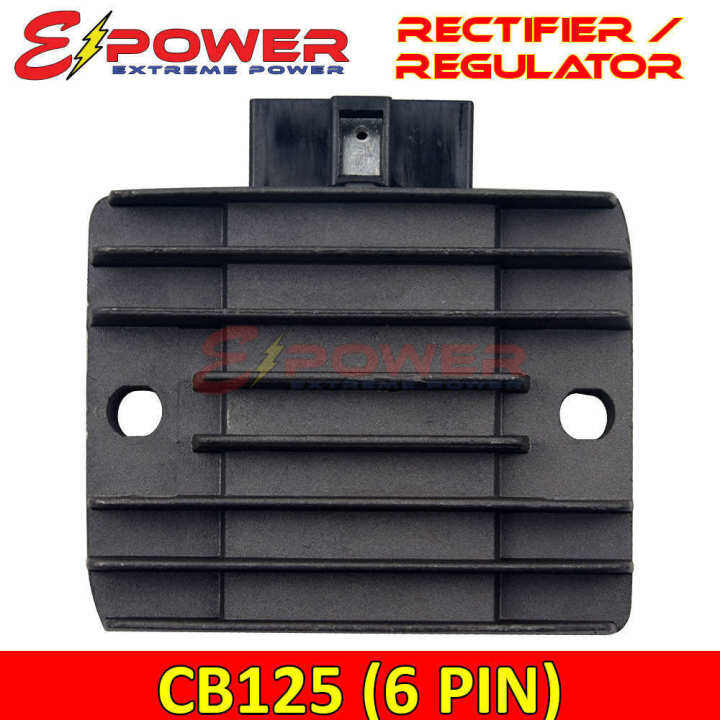 CB125 6Pin REGULATOR/RECTIFIER E POWER | Lazada PH