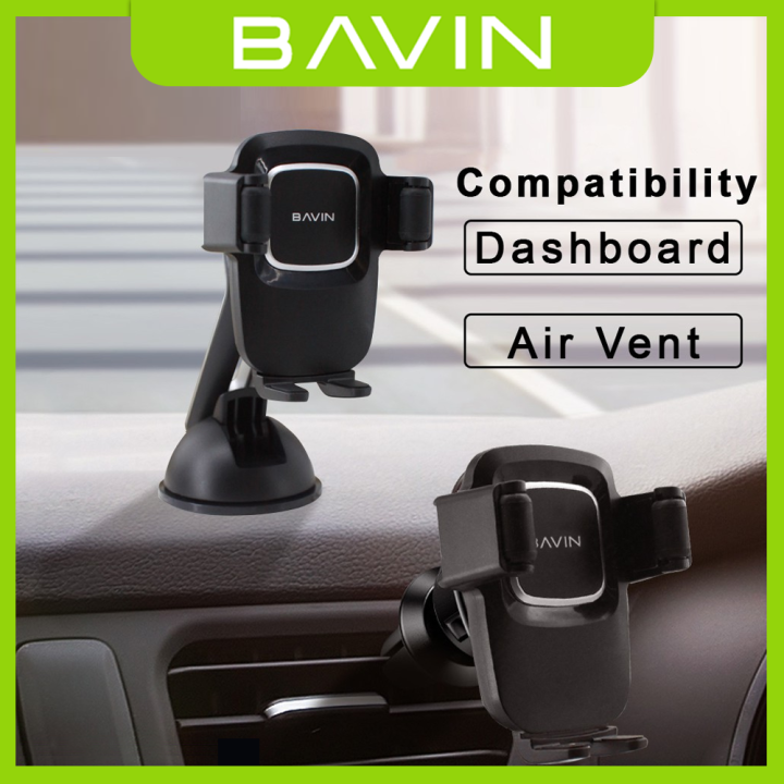 BAVIN PS08 Multi-purpose Mobile Holder Car Mount Phone Holder Compatible for Windscreen ...