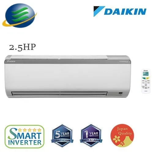 Daikin Brand Wall Mounted D Smart Queen Series Model Ftkc60tvm Rkc60tvm