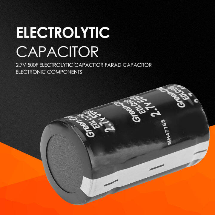 2.7V 500F Electrolytic Capacitor Farad Capacitor Electronic Components ...