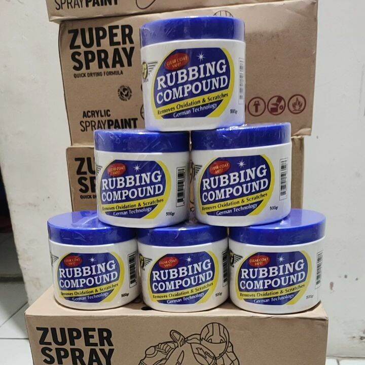 RUBBING COMPOUND / KOMPON REMOVER OXIDATION & SCRATCHES GERMAN ...
