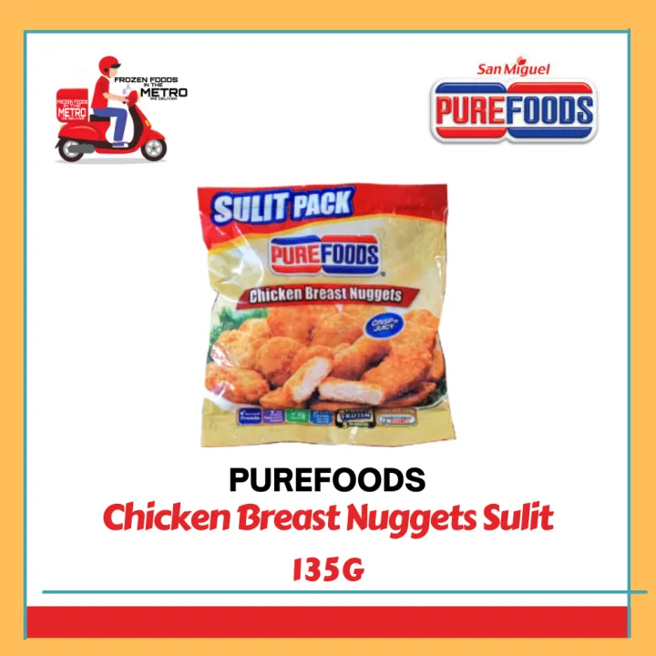 Purefoods Chicken Breast Nuggets Sulit Pack 135g (No Sauce) | Lazada PH