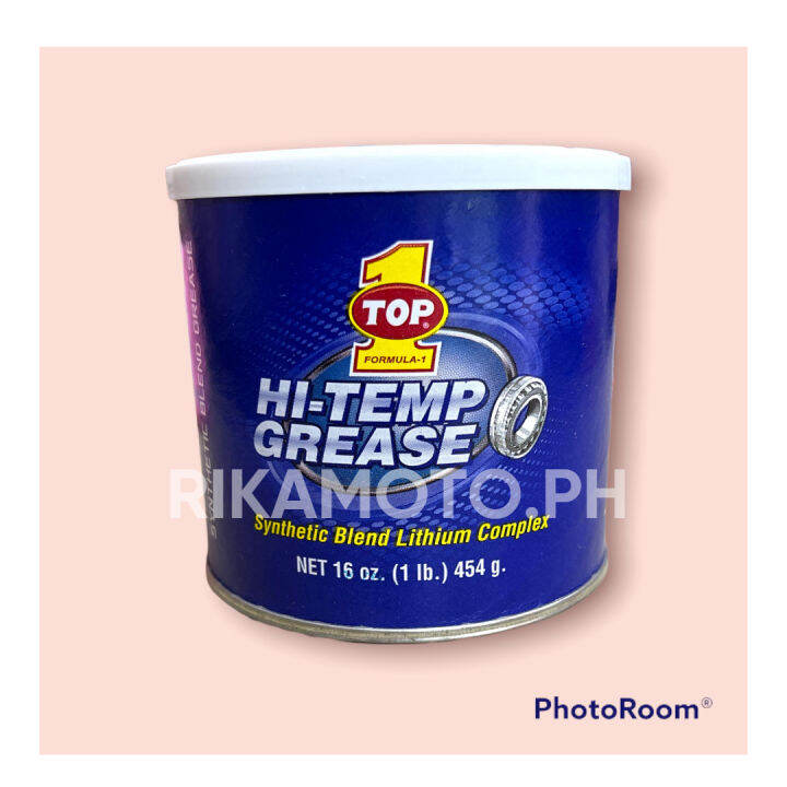 TOP 1 HI-TEMP GREASE SYNTHETIC BLEND GREASE 454 G | Lazada PH