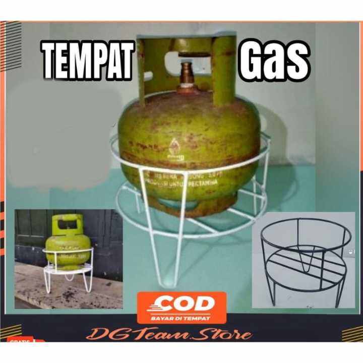 RAK GAS BESI/ TATAKAN GAS BESI / STANDING GAS BESI / TEMPAT GAS ...