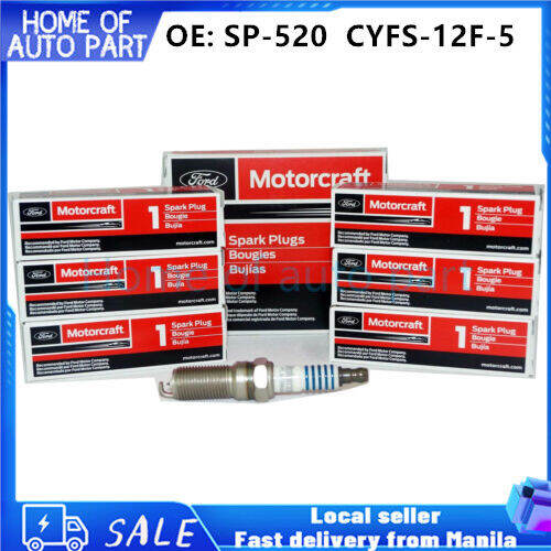 Spark Plug Ford Ecosport 2014-2020 SP-520 / CYFS-12F-5 (4PCS) | Lazada PH