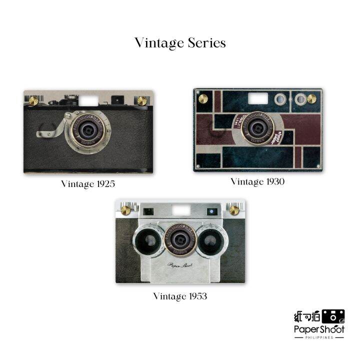 Paper Shoot Case Only - Vintage Series (Screw Ring Case) | Lazada PH