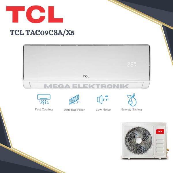 TCL TAC09CSA/X5 AC Split Standard 1PK khusus jabodetabek | Lazada Indonesia