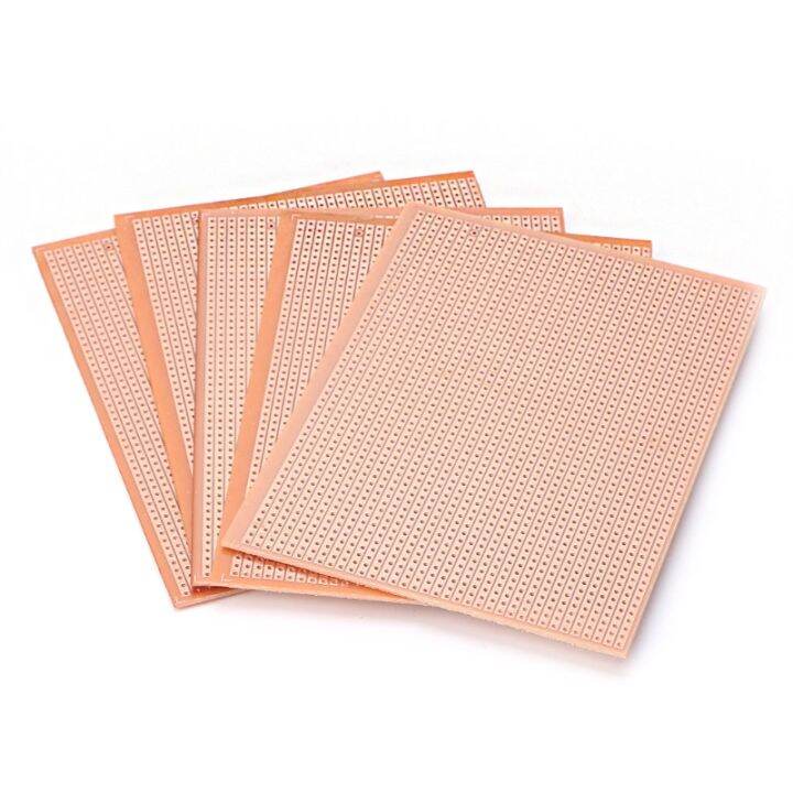 5Pcs Universal Bakelite Circuit Board DIY ต้นแบบ PCB Prototyping Track ...