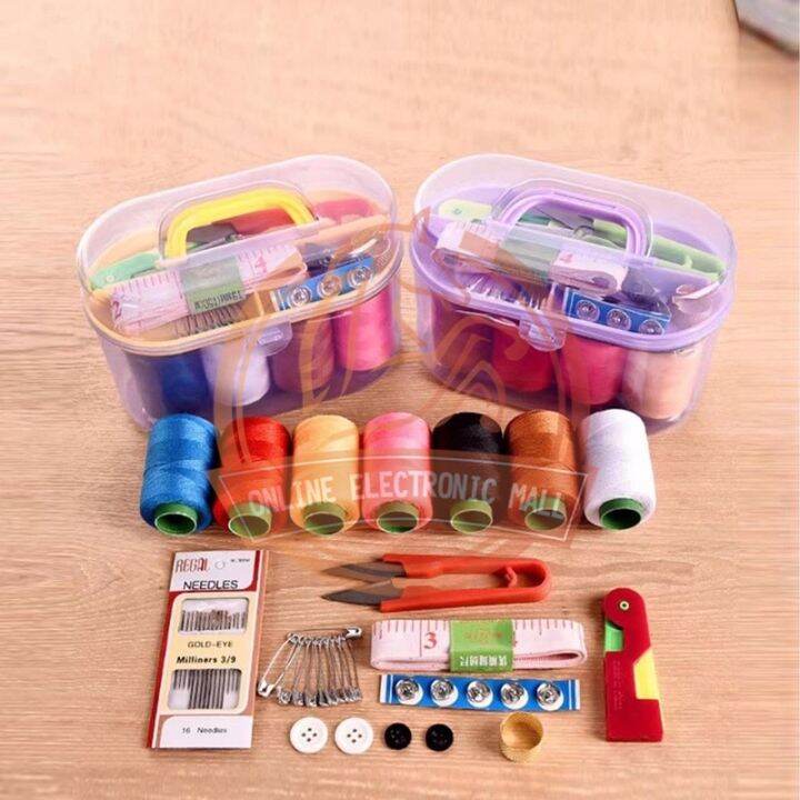 BZ 10 in1 Sewing Kit Box Set Small Household Sewing Tools Portable ...