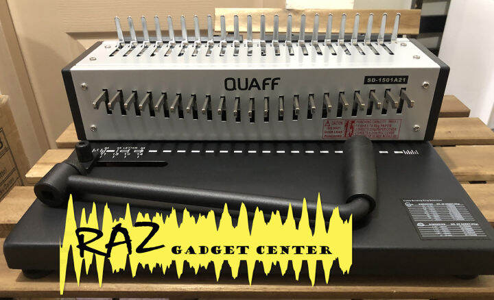 QUAFF Ring / Comb Binding Machine A4 Size Model SD-1501 | Lazada PH