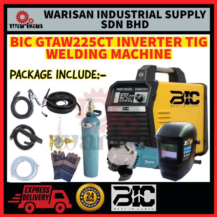 BIC GTAW225CT Inverter TIG Welding Machine | Lazada